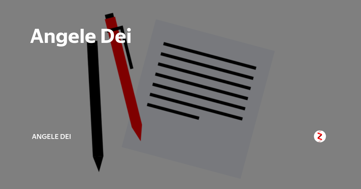 Angele Dei | Angel Dei | Дзен