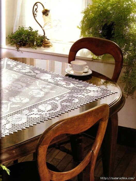 Японские кружевные салфетки и скатерти: традиция и изящество | Сундучок ...