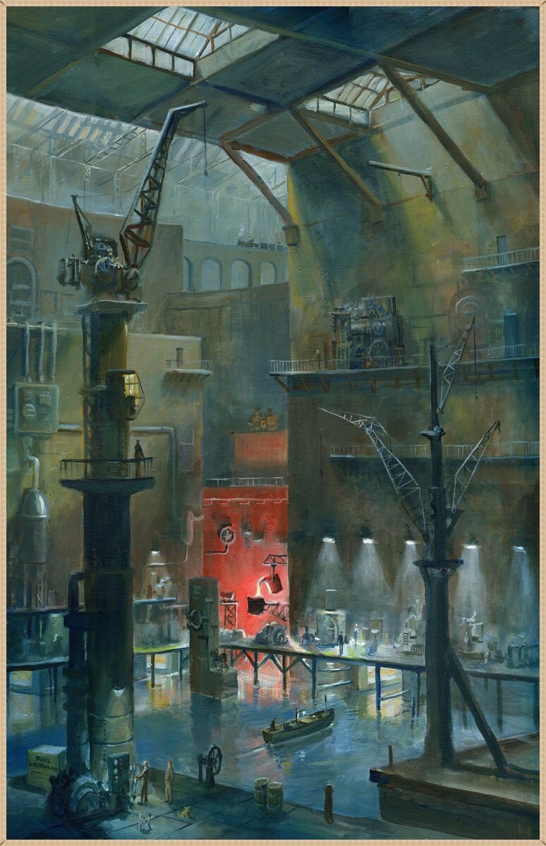 НОЧНЫЕ ГОРОДА АНГЛИЙСКОГО ХУДОЖНИКА ФИЛА ЛОКВУДА | ART&SHOСK-studio | Дзен