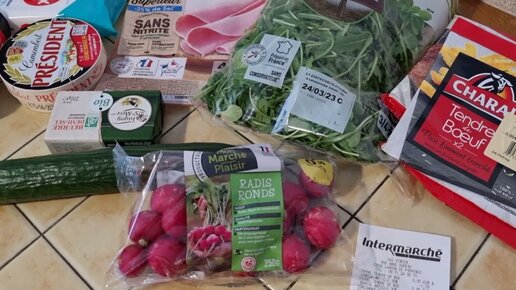 Сколько стоит мясо и масло во Франции Цены на еду Elena France