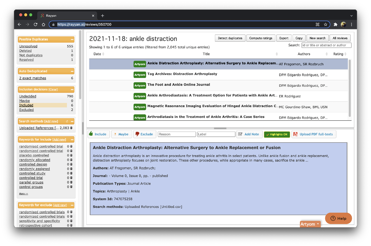 Программы для систематического обзора литературы | Артем Луценко | Дзен