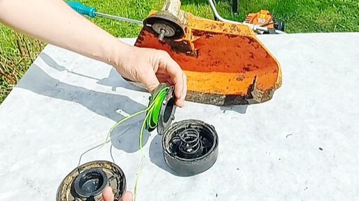 Леску на триммер больше не покупаю Самоделка вечная леска на триммер ...