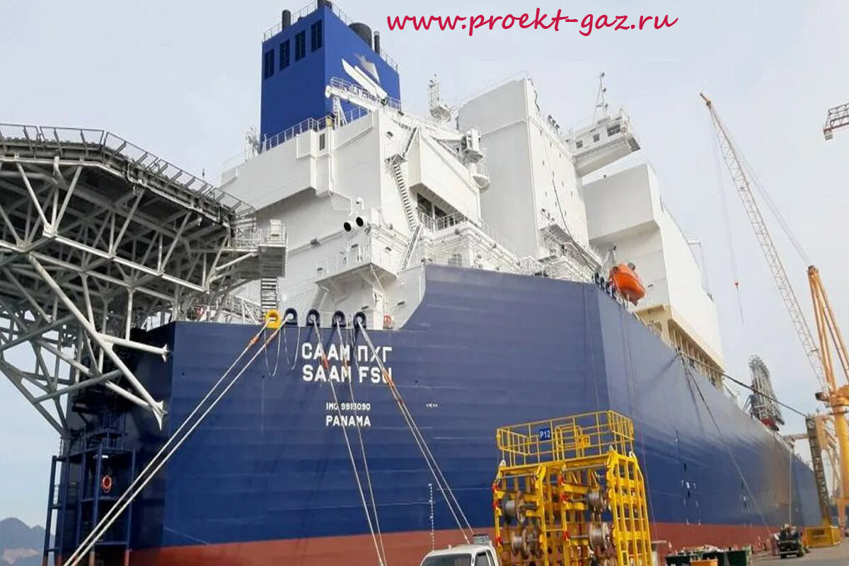 Россия получила первое плавучее хранилище газа | Неординарные новости ...