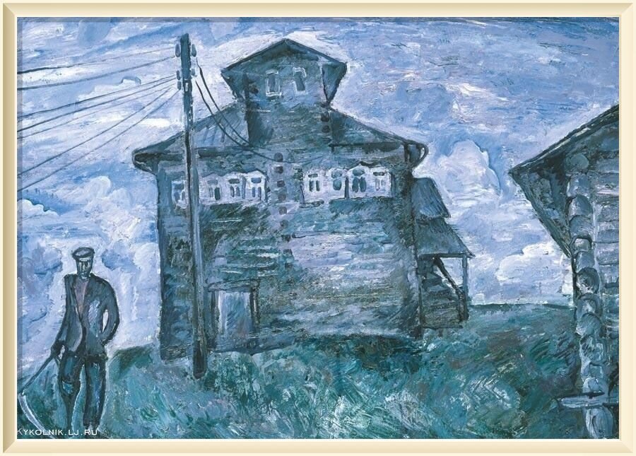 ВОСПОМИНАНИЕ О ПРОШЛОМ, характеры и портреты в суровой стилистике от художника Виктора Ефимовича ...