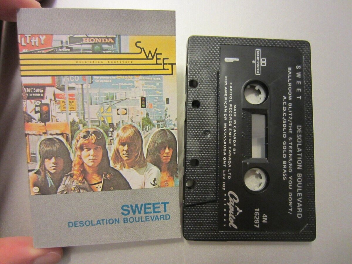Sweet - Desolation Boulevard 1974 Конец glam-rock эры. | ROCKDIGGER | Дзен