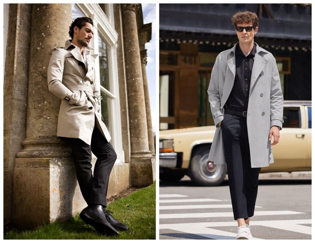 Надевай тренч. Как создать стильный мужской образ на весну | Кипренская ...