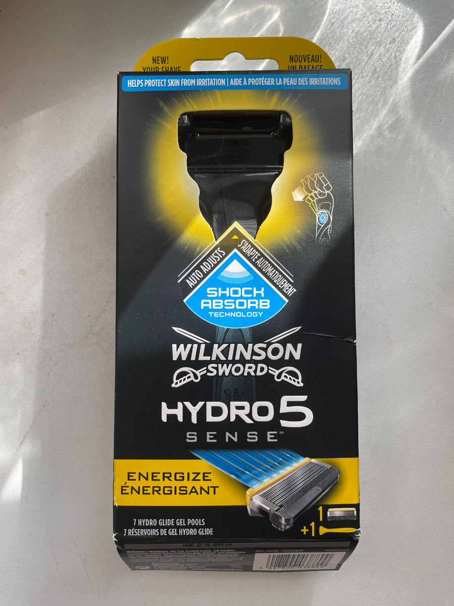 Wilkinson Sword Hydro 5. К морю сменил бритвенную систему Gillette ...