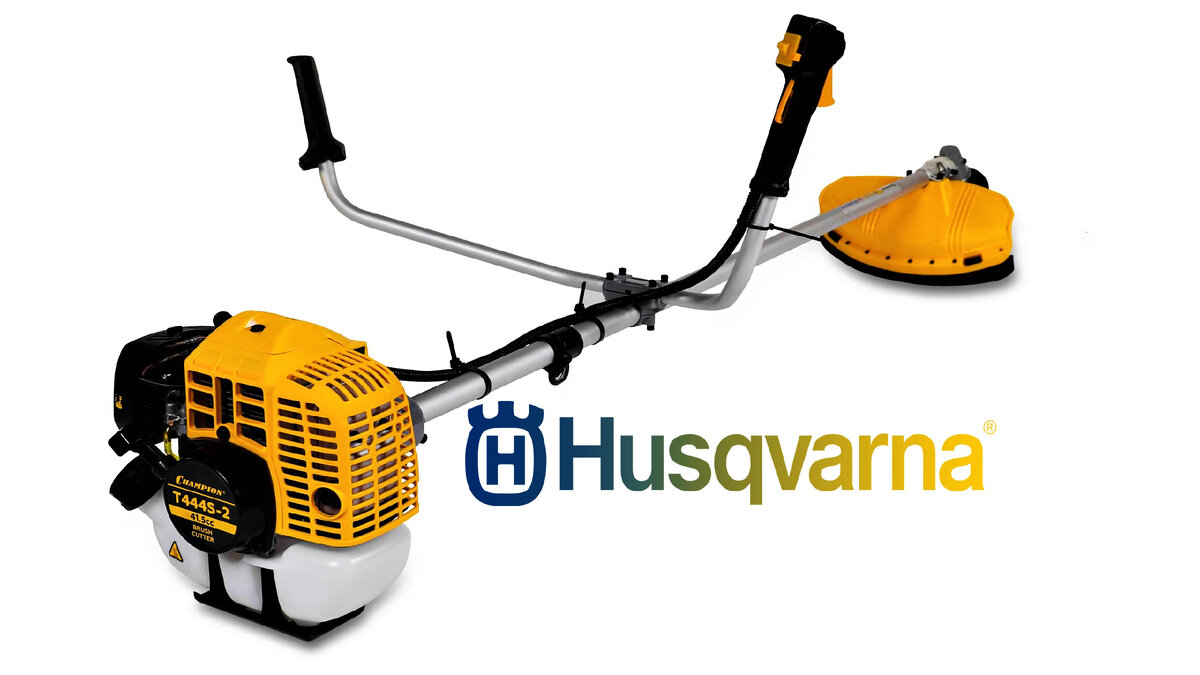 Высокооборотистый триммер Champion T444S-2 Аналог Husqvarna 143R! Новый ...