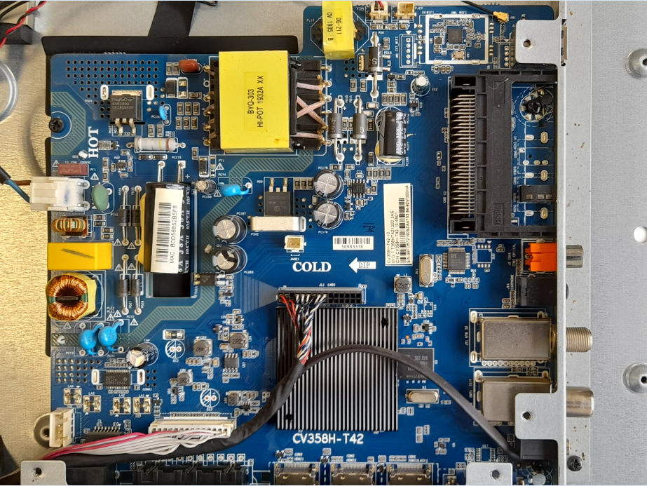 Телевизор DEXP H32E8000Q нет изображения Ремонт | Лайфхаки по ремонту ...