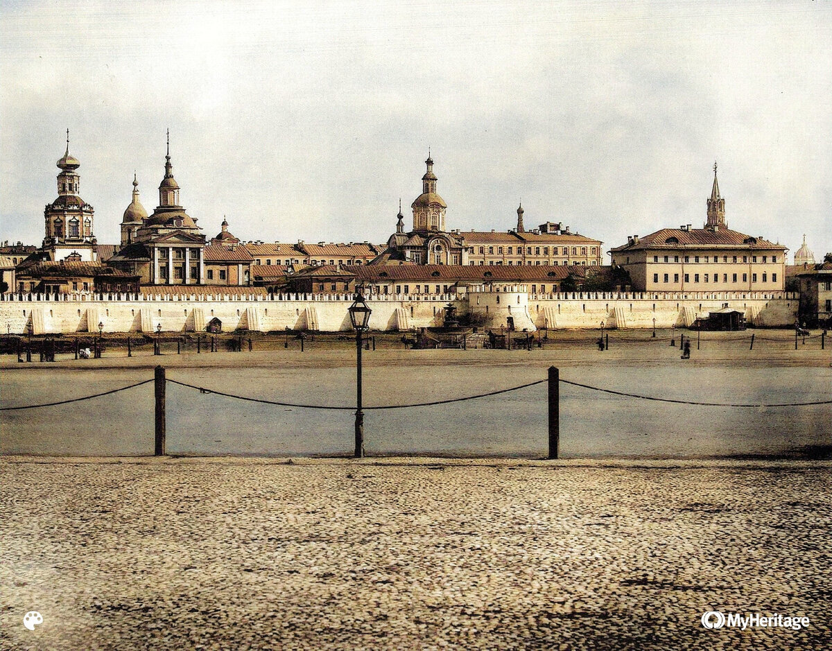 Москва до 1890-х годов в цвете | Now&Then Russia | Дзен