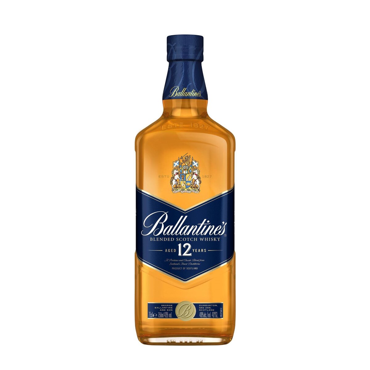 Ballantine's 12 Years Old – один из самых узнаваемых купажированных ...