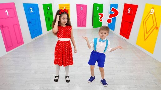 Eva Open the 10 Doors and other challenges for kids | Eva Bravo Play | Дзен