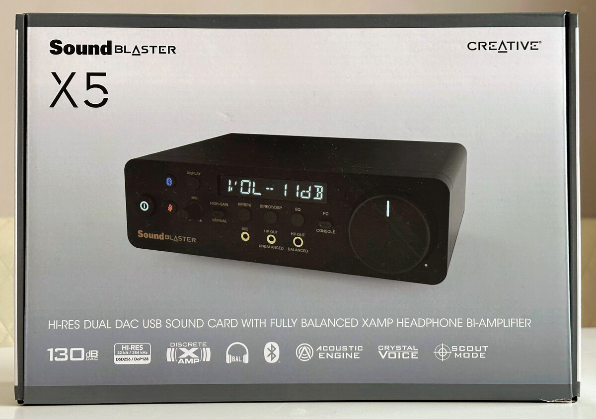 Обзор внешней звуковой карты Creative Sound Blaster X5: Как приобщиться ...