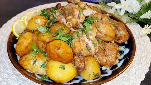 ОБАЛДЕННО ВКУСНО. КАЗАН КЕБАБ из КУРИЦЫ. Мясо с КАРТОШКОЙ. | SHIRIN ...