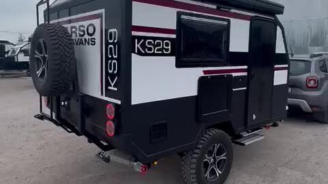 KARSO caravans: Экспедиционные туристические прицепы | Отгрузили экспедиционный дом на колесах ...