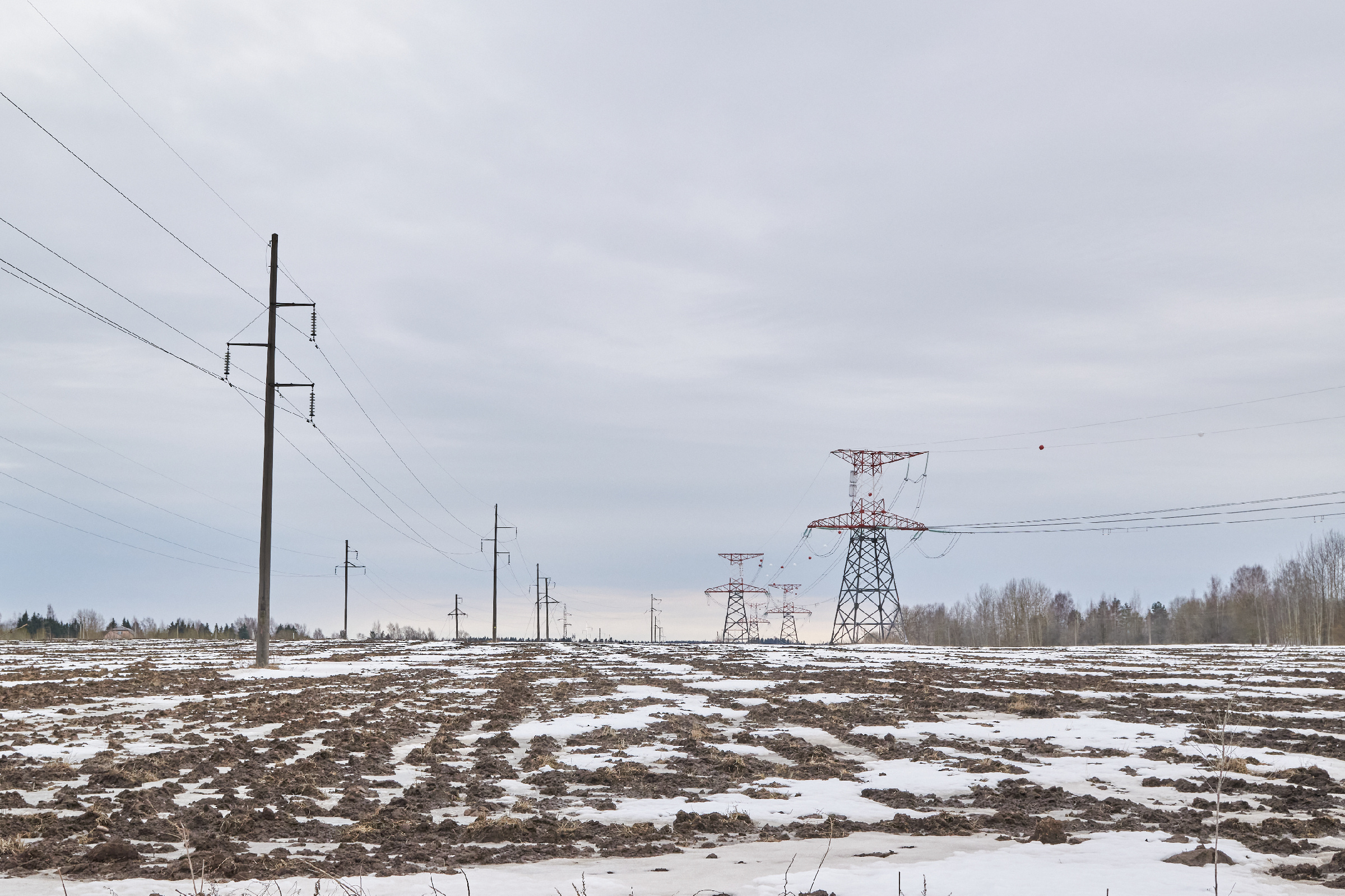 Суйда выходным днем в начале весны / Suida on a weekend day at the ...