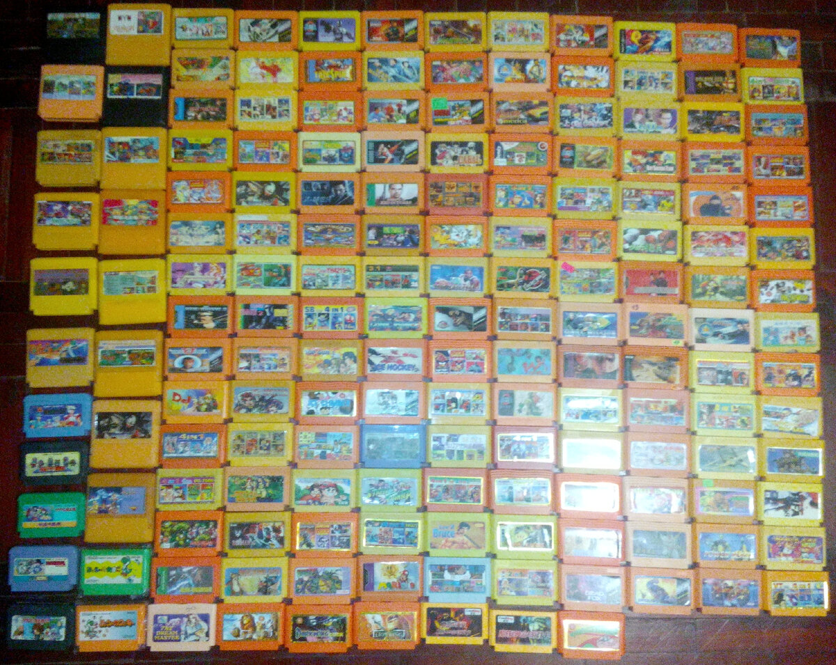 Ретро коллекция игр на Денди (Dendy), 168 картриджей, 39 фото ...