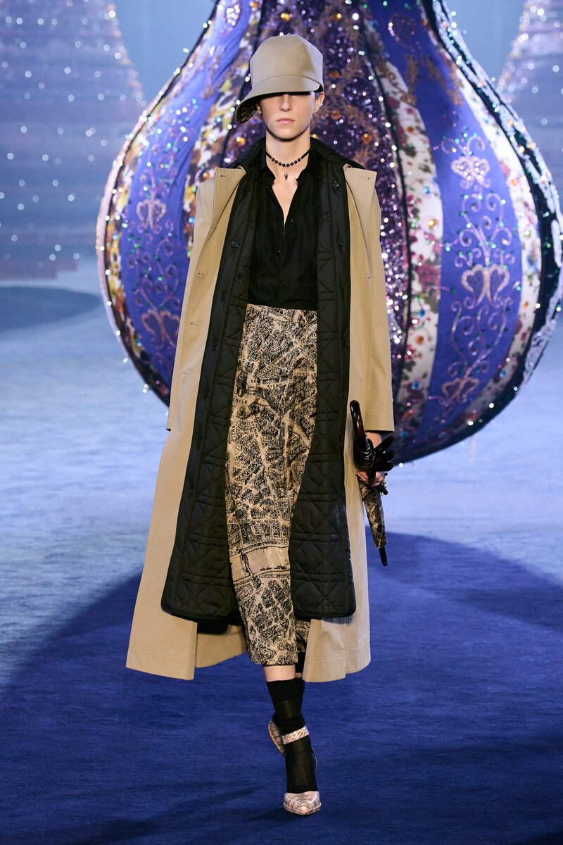 Christian Dior осень-зима 2023/2024 — взгляд в 50-е сквозь призму современности | LESEL fashion ...