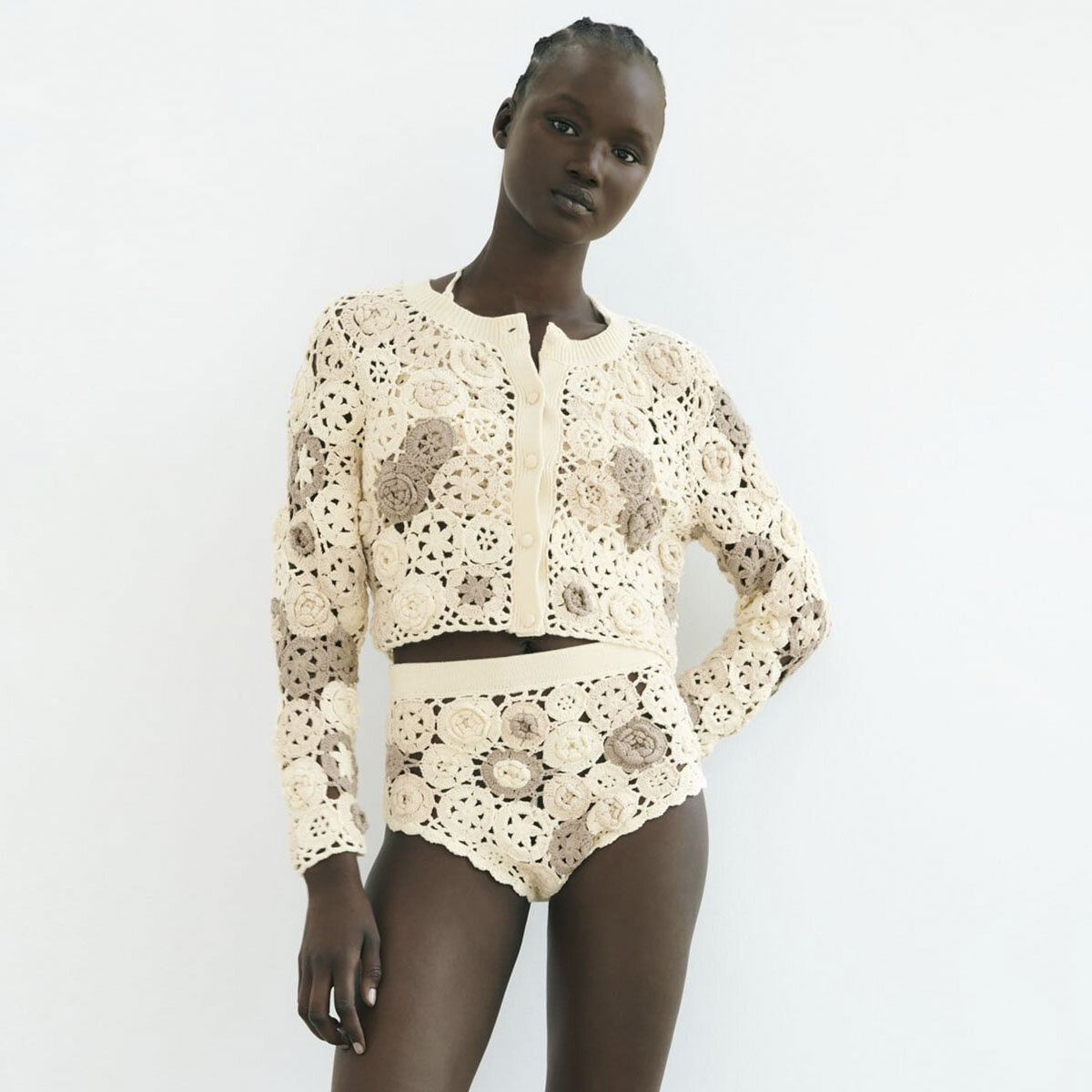 Вязаные новинки от Zara. Подборка летних топов (11 моделей) | Вязание ...