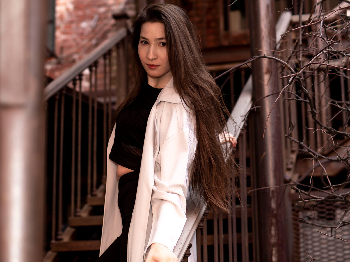 Прекрасная девушка на фотосессии, на объектив Voigtlander f 0,95 42,5 мм. | Фотограф Elki_Palki ...