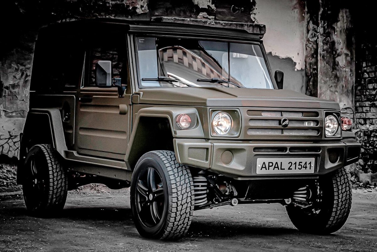 Apal Jaeger – Нива в брутальном тюнинге, обнаруженная на площадке ...