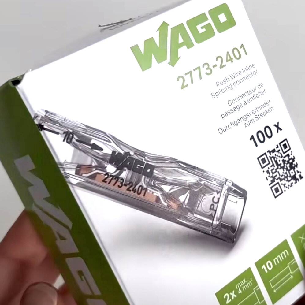 Пополнение линейки соединителей для навесного монтажа: WAGO 2773-2401 ...