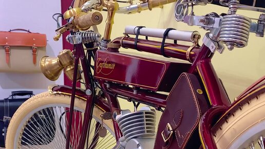 AlienBike TV | Винтажный велосипед "1924 Crafthuman" на стенде Alpha ...