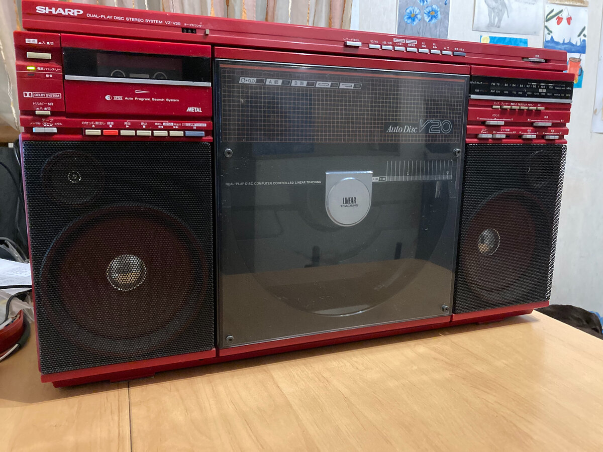 Сравнил двух монстров 80-х годов: Sharp VZ-V20R vs JVC RC-M90 ...