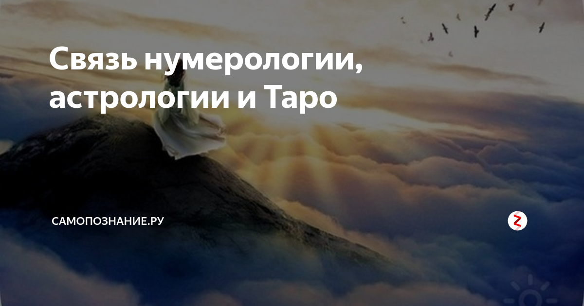 Связь нумерологии, астрологии и Таро | Самопознание.ру | Дзен