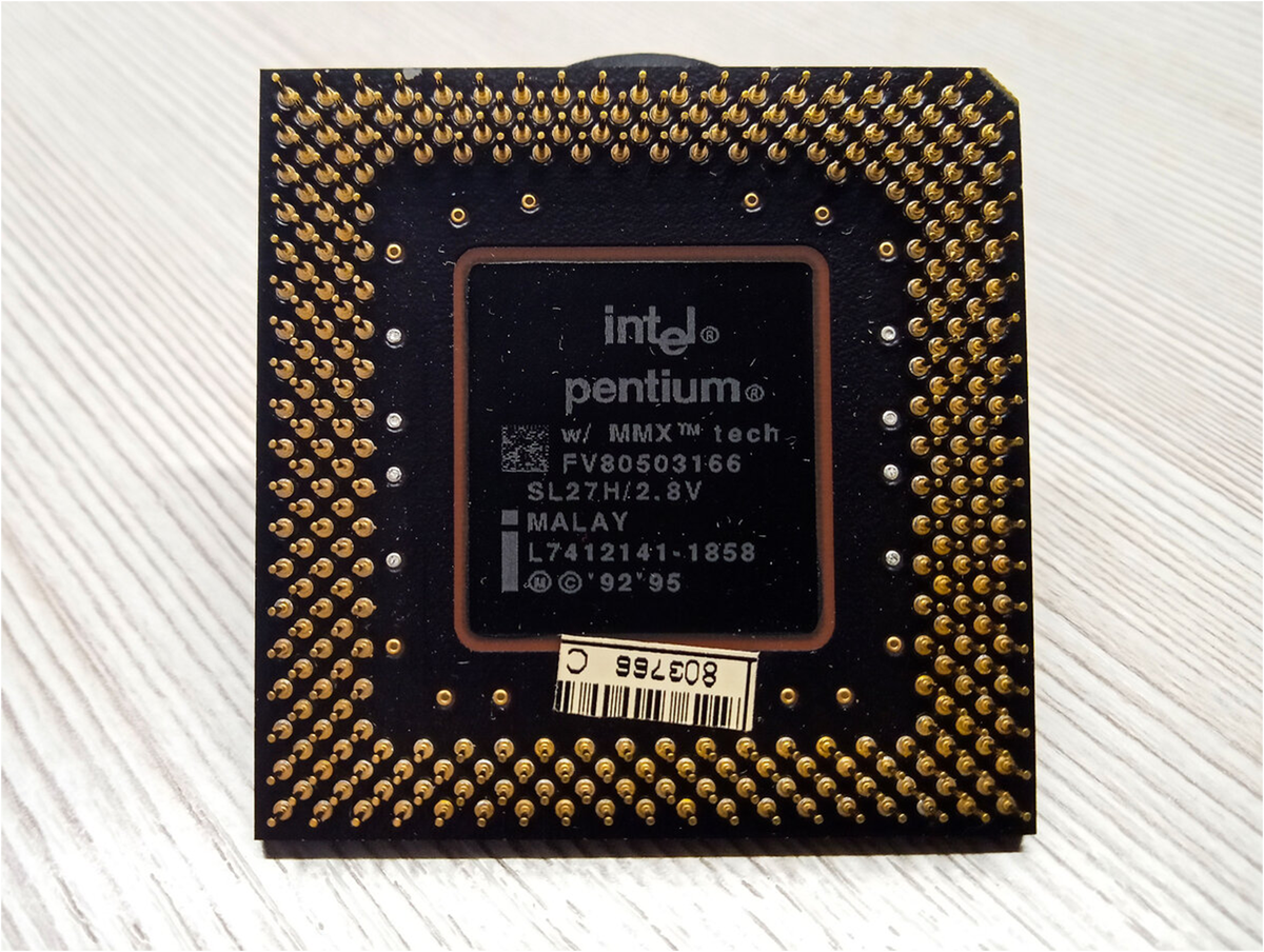 Ретро процессор Intel Pentium MMX 166 MHz. Будет снова в деле! | PRO ...