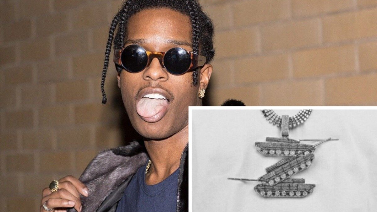 «Я тебя на вилы посажу» — Американский рэпер ASAP Rocky выпустил кулон ...