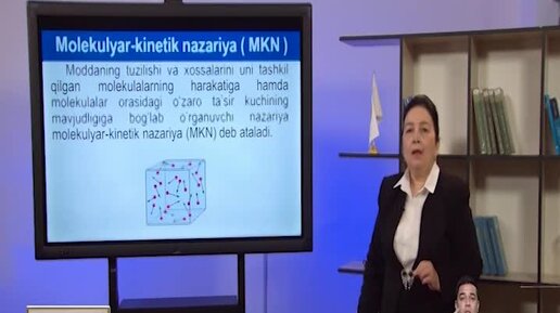 Modda tuzilishining molekulyar-kinetik nazariyasi | Онлайн школа | Дзен