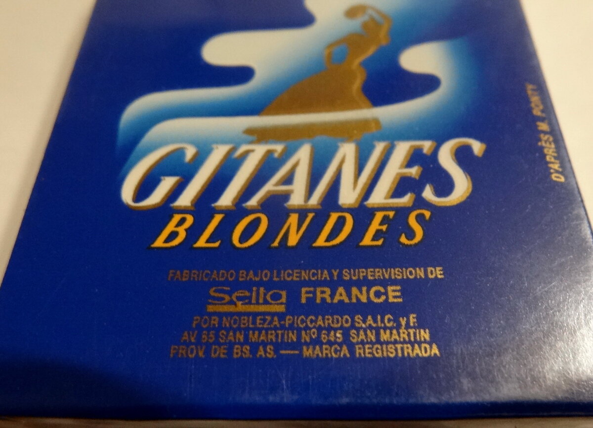 Курим "историю": сигареты Gitanes Blondes. | Уголок курильщика | Дзен